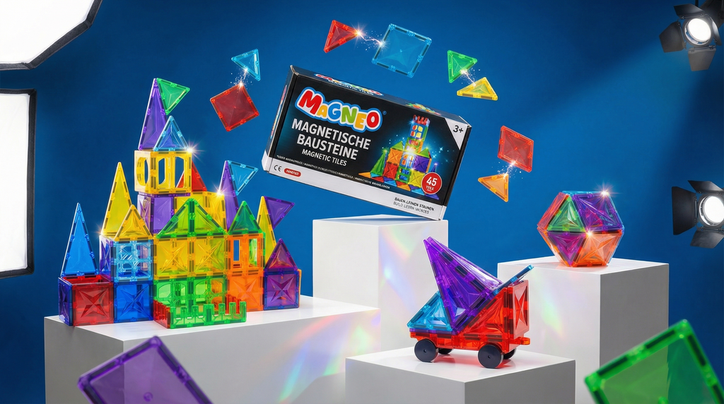 Magnetbausteine kaufen: Montessori-Spielzeug ab 3 | Magneo® – MAGNEO ...